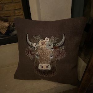 Yaya Flower Embroidery Design, Retro Mothers Day Embroidery File, 3 ...