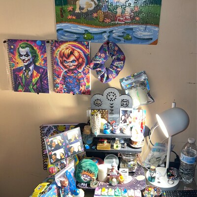 Rainbow Slasher Tote 90s Retro Nostalgia Gift for Horror Fan Bright ...