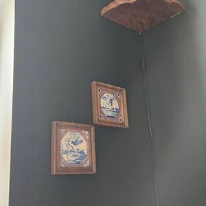 Wavy Shelf Live Edge Floating Shelves Solid Wood Wall Mount Bookshelf ...