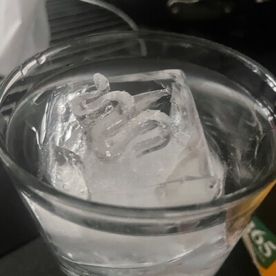 Custom Ice Mold, Letter Ice Cubes, Monogram Ice Mold, Personalized ...