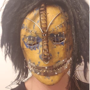 Post-apocalyptic Mask, Halloween Mask,gore Art Mask, Scary Mask Prop ...