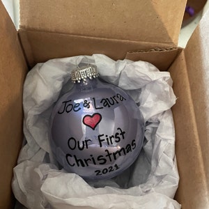 Customized Christmas Bulbs Name Character Special Font - Etsy