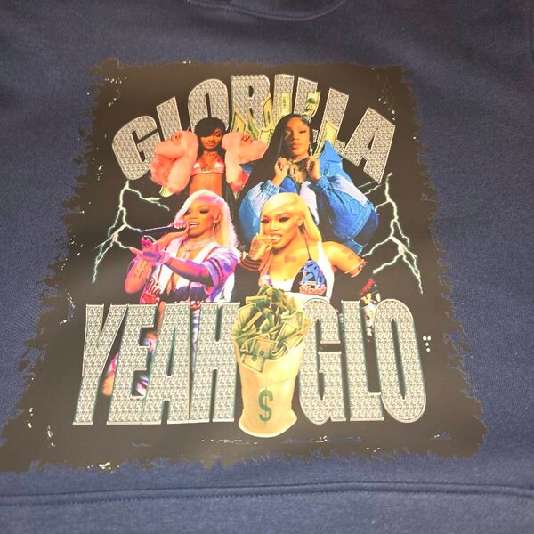 Glorilla T-shirt Design, Sublimation Design, DTF Design PNG File, Big ...