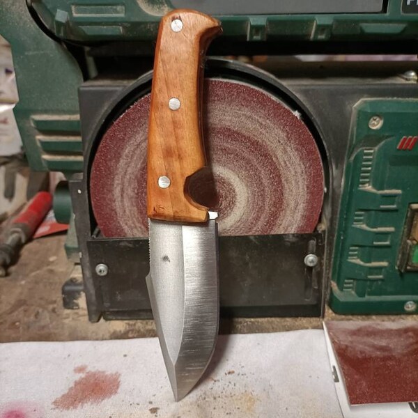 Japanese Hidden Tang Wakizashi Blade, Long Tanto Knife Blank, N690 ...