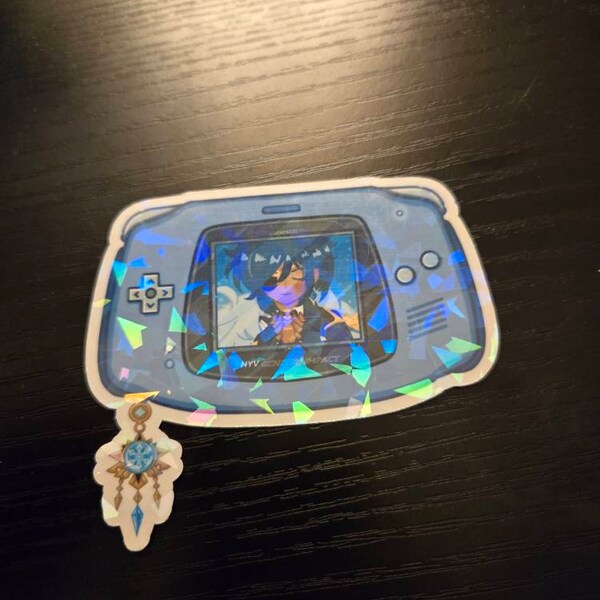 3 Twisted Wonderland Chibi Stickers Holographic Water Resistant Hand ...