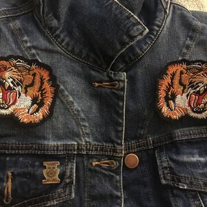 Snake Patchembroidery Big Snake Patch Fashion Snake | Etsy