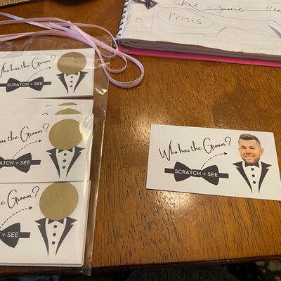 Who Has the Bride Scratch Game - Etsy