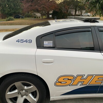 Thin Purple Line Flag Decalpurple Thin Line Flag Decalpurple - Etsy