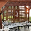 Metal Privacy Screens Koi Fish Art Decorative Screens Oversize Metal ...