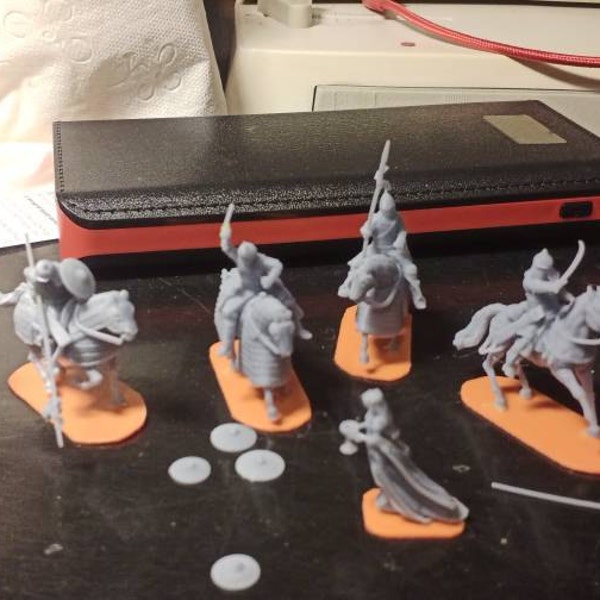Medieval Mongol Mounted General, 1/72, 28mm, 32mm, 1/35, 54mm, 75mm ...