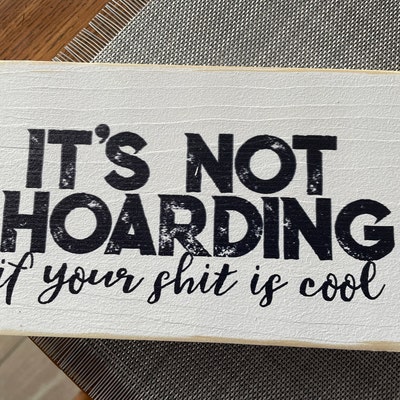 Inappropriate Wood Welcome Sign / Bless This Mother Fucking Home ...