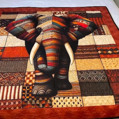 Map of Africa Fabric Panel. - Etsy