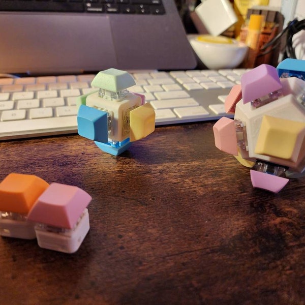 Dodecahedron 12 Key Mechanical Fidget Clicker - Etsy