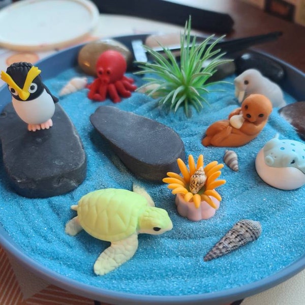 Dinosaur Zen Garden Jurassic T-rex Dino Mindful Work From Home Gift ...