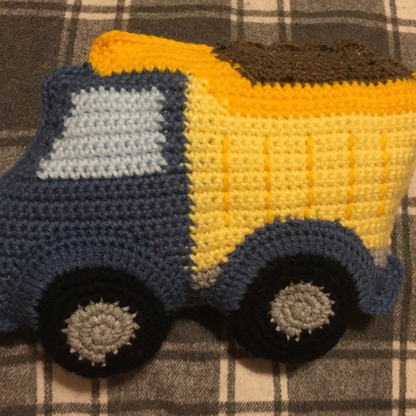 Dump Truck PDF Crochet Pattern - Etsy