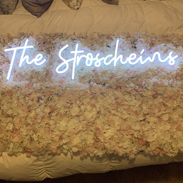 Crazy in Love Wedding Sign, Custom Neon Sign, Neon Sign for Wedding ...