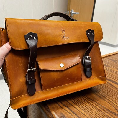 Vintage Leather Satchel, Purse Bag With Handle, Satchel Bag, Shoulder ...