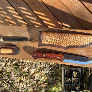 Geralt's Hunting Knife From Witcher 3 Custom Witcher Knife , Handmade ...