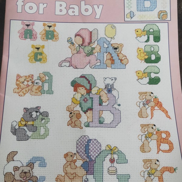 Seraphina Alphabet Counted Cross Stitch Book - Etsy