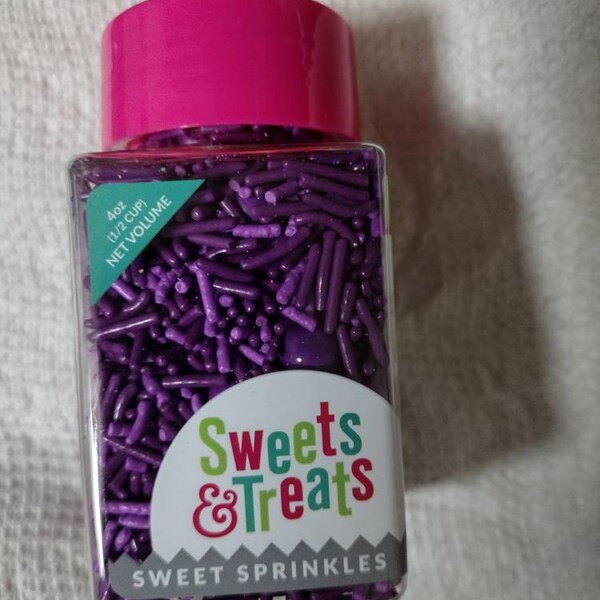 Sprinkles Mix - Purple Passion, Purple Sprinkle Medley, Edible Blend ...