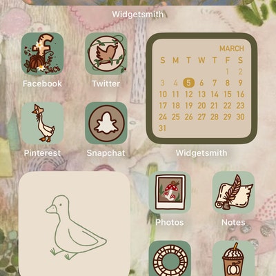 EDITABLE Desktop Organizer Wallpaper Folder Icons, Pastel Rainbow ...