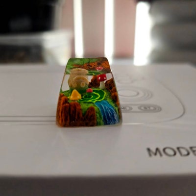 Galaxy Artisan Keycap, Space Resin Keycap, Interstellar Artisan Keycap ...