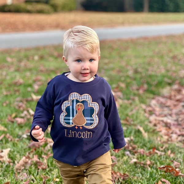 Toddler Turkey Outfit - Boys Thanksgiving Set - Boys Thanksgiving T ...
