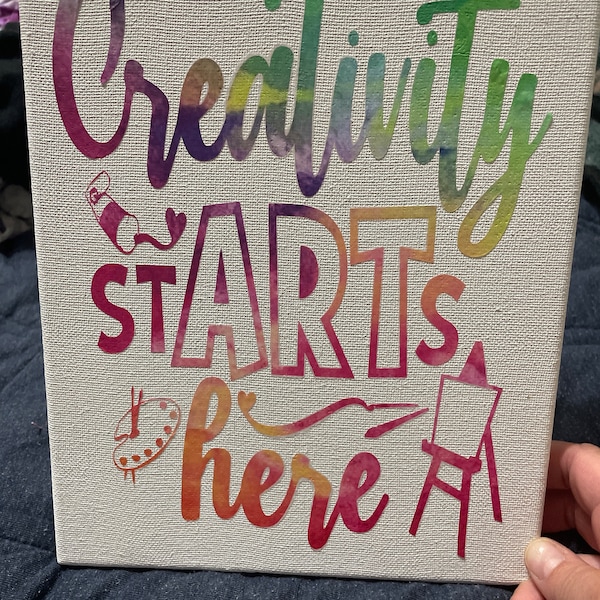 Creativity Starts Here Svg, Art Svg, Art Teacher Svg, Art School, Art ...
