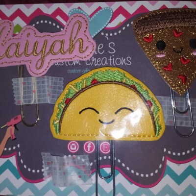 Name Clip Name Paperclip Name Paper Clip Personalized Clip Planner ...