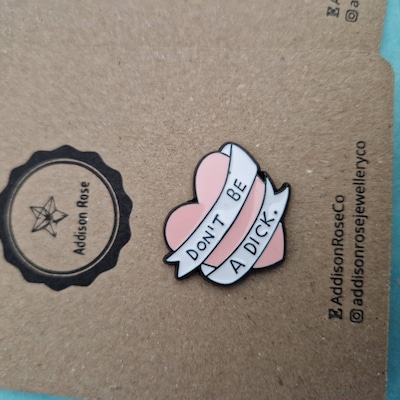 Positive Words 2 Enamel Pin Badge - Etsy