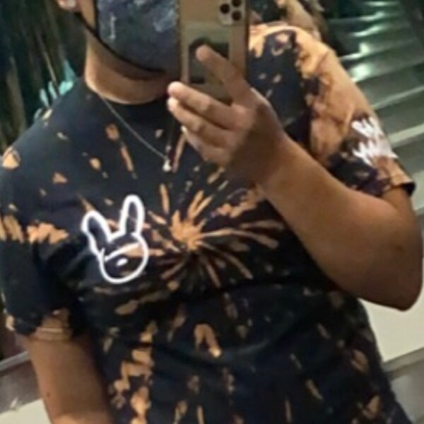 Bad Bunny Reflective Bleached Shirt, Fast Shipping, Un Verano Sin Ti ...