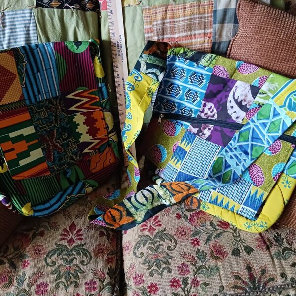 Small Ghanaian Fabric Backpack - Etsy