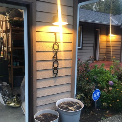 4 Inch Black House Numbers Traditional Address Numbers Apartment ...