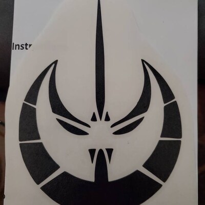 Star Wars Jedi Temple Logo Symbol Car Window Sticker Bumper Decal. - Etsy