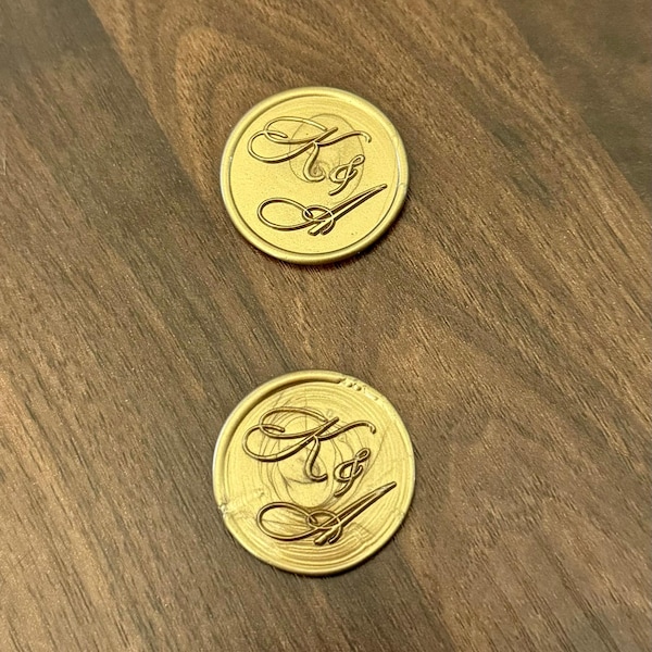 Custom Alphabets Initial Wax Seal Stamp, Personalized Wax Seal for ...