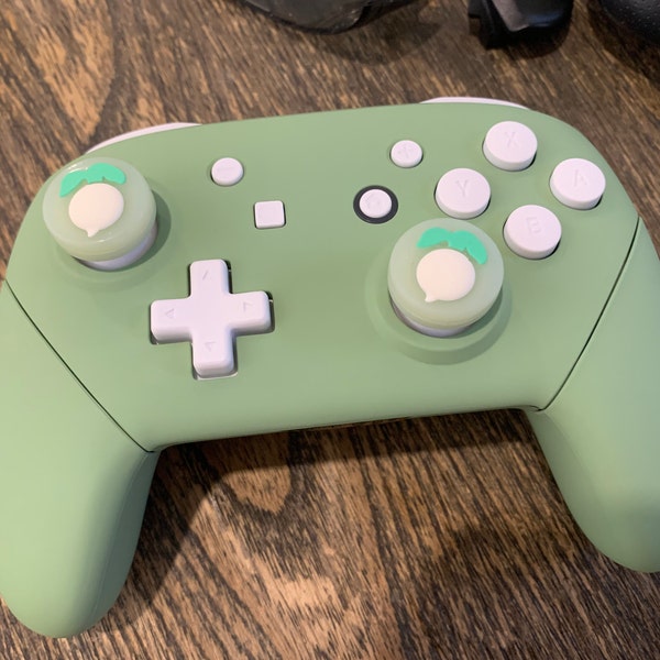 Custom Nintendo Switch Pro Controller Matcha Green Replacement Shell ...
