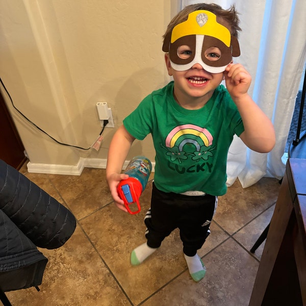 NEW DESIGN! 12PCS Party Pack Pup Paw Masks for Birthday Party Favors ...