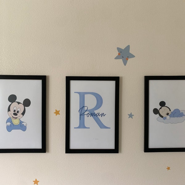 Custom Personalised Lion King Simba and Zazu Kids Room or Nursery ...