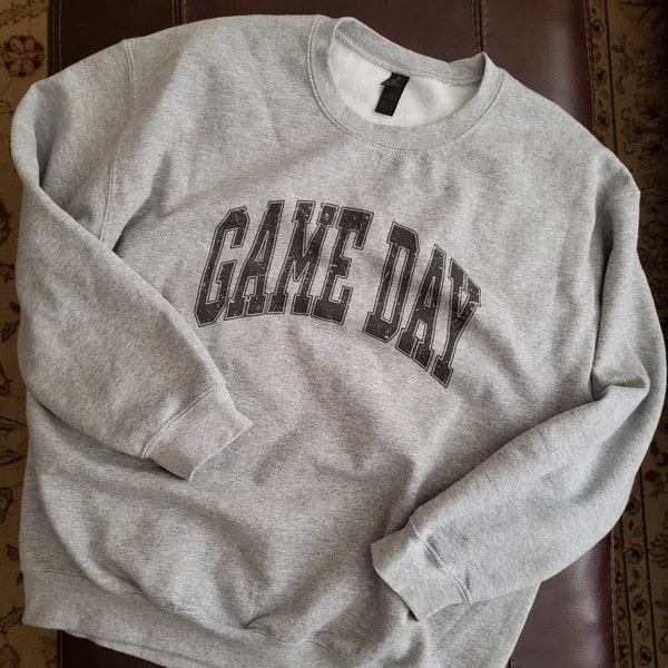 Game Day Sweatshirt, Gameday Sweater, Game Day Crewneck, Unisex Gameday ...