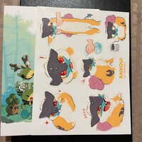 Raikou Kitty Waterproof Sticker Sheets 4.25 X 5.5 Inch Glossy - Etsy Canada