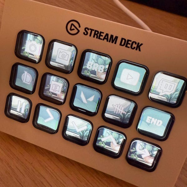 Neon Purple Galaxy - 1,200 Stream Deck Icons | Streamers, Streaming ...