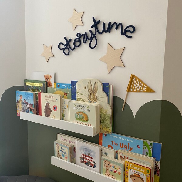 Knitted Wire Words Story Time, Knitted Letters, Knitted Words, Woolly ...