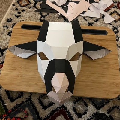 Lion Mask Cat Mask Papercraft Mask DIY Animal Head Instant - Etsy