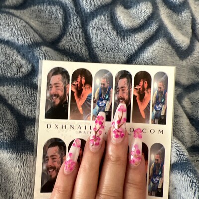 Blood Splatter Horror Villain Halloween Nail Decals Clear - Etsy