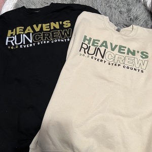 Custom Running Crew T-shirt, Family Matching Shirts, Group Spectator ...