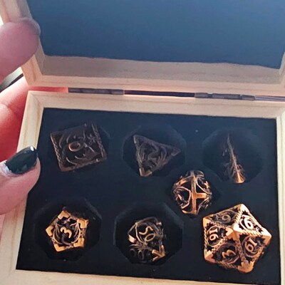 Beholder's Eye Liquid Core Dnd Dice Set for Role Playing Games , Dragon ...