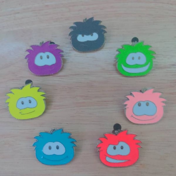 Club Penguin Puffles Colors 7 Disney Park Trading Pins Starter Set ...