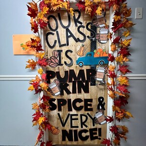 Pastel Pumpkin Patch Bulletin Board Fall Pumpkin Bulletin Board Digital ...