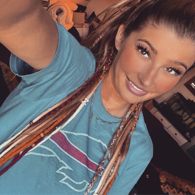 Boho Dreads Wool Double Ended Single Ended Dreads Light Brown - Etsy