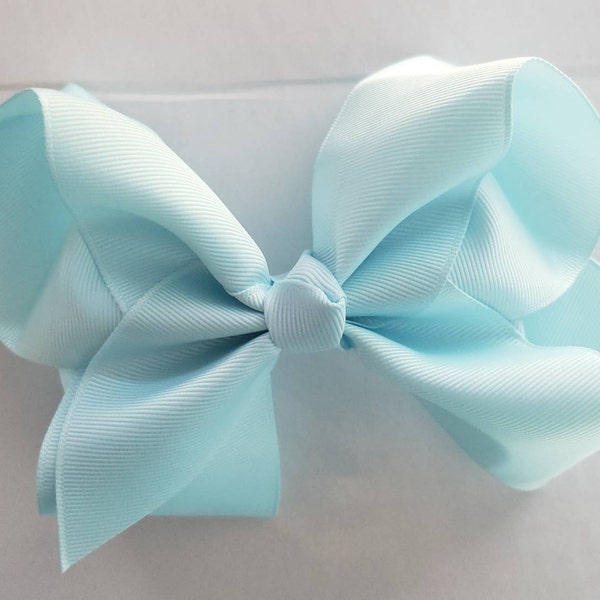 Set of 25 - 6“ Big Girls Bows, Large Girl Bows, 25 Colors to Pick, Bows ...